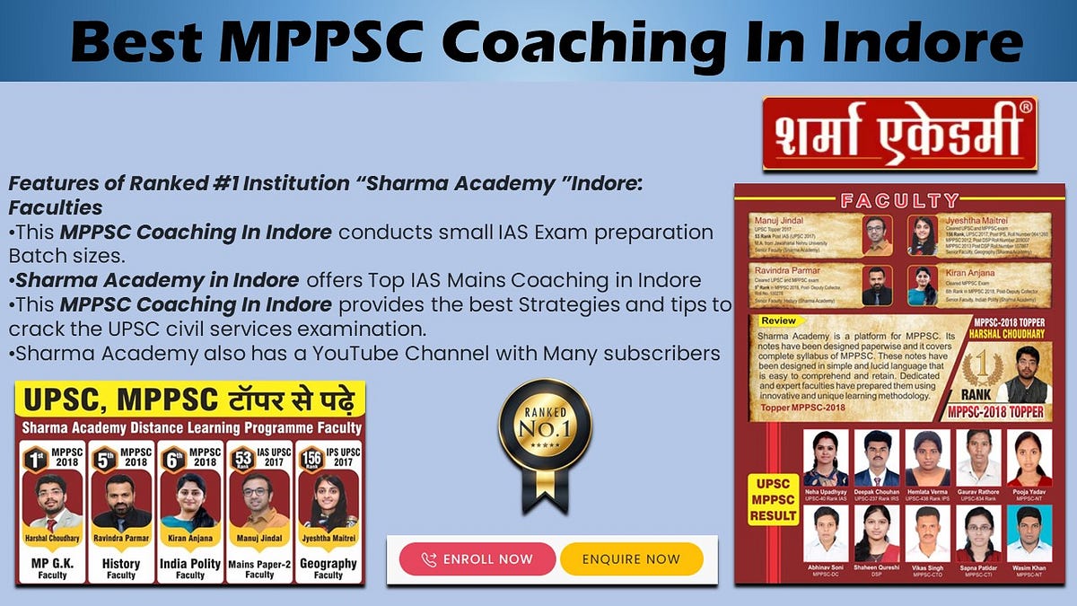 Best MPPSC Coaching In Indore. It is essential for an MPPSC candidate ...