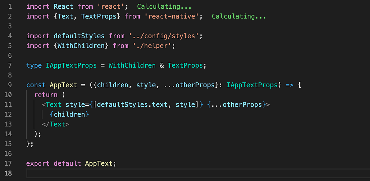 React Native In Typescript The Proper Way To Transfer Props By Tn Tommy Medium