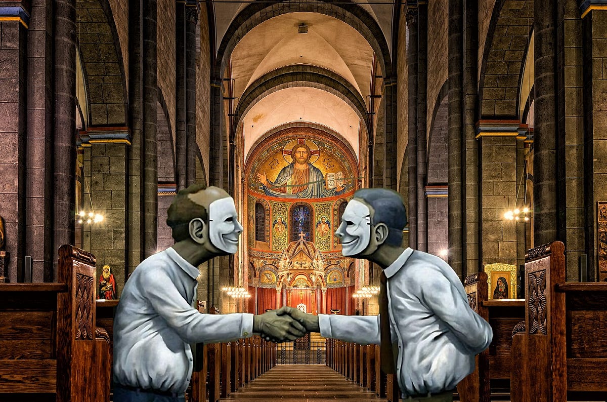 The Pageantry of Piety - A sober look at the stained-glass masquerade ...