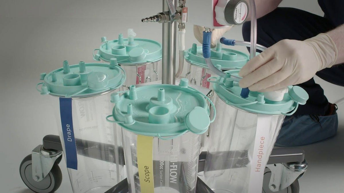 Fluid dispensing history is tracked by an effective fluid management ...