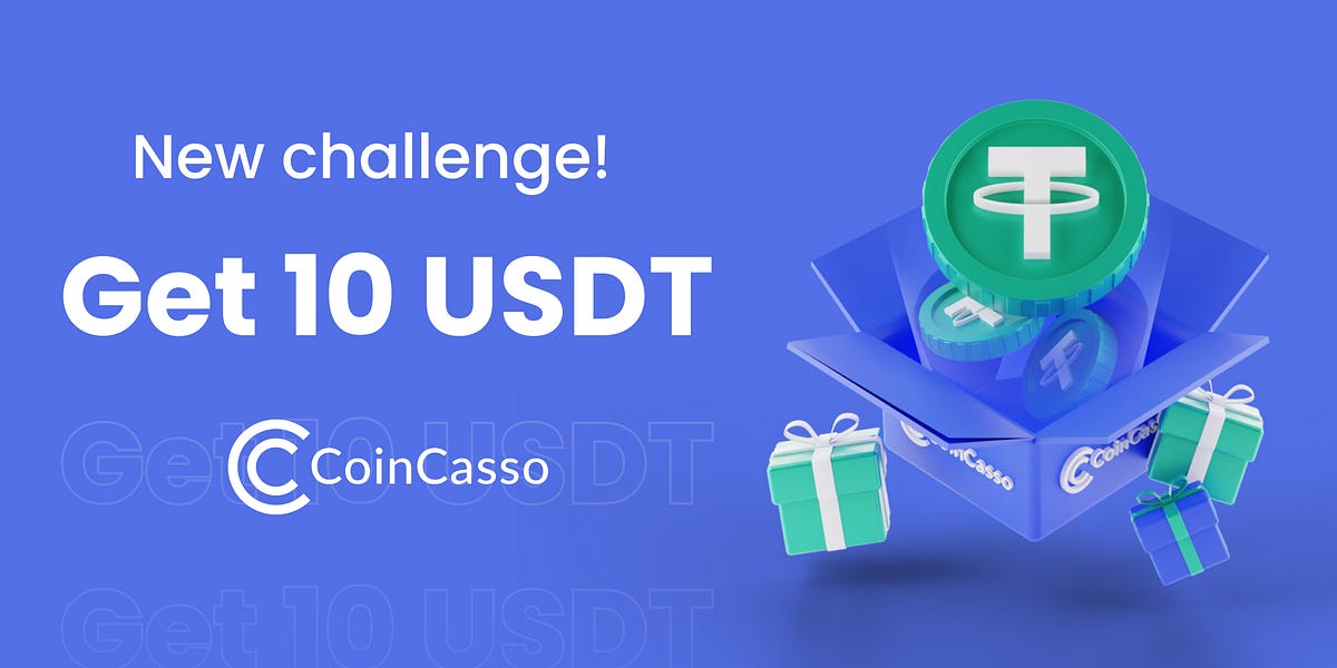 Register on the CoinCasso exchange, go through KYC and get a 10 USDT bonus! - CoinCasso - Medium