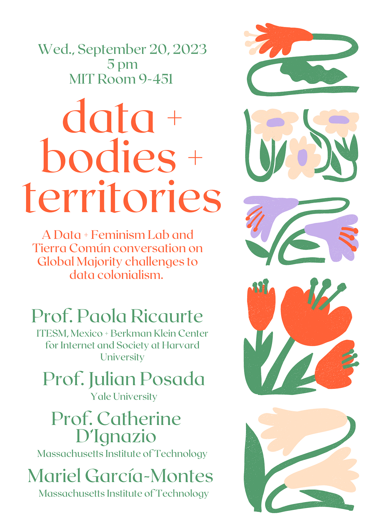 Data + Bodies + Territories — A Data + Feminism and Tierra Comun event ...