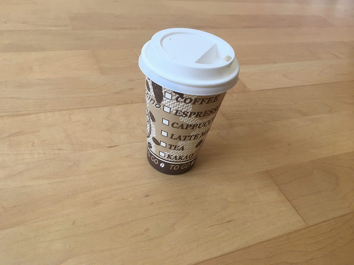 It’s Only One Cup - Said A Billion People | by Veronika Kaufmann ...