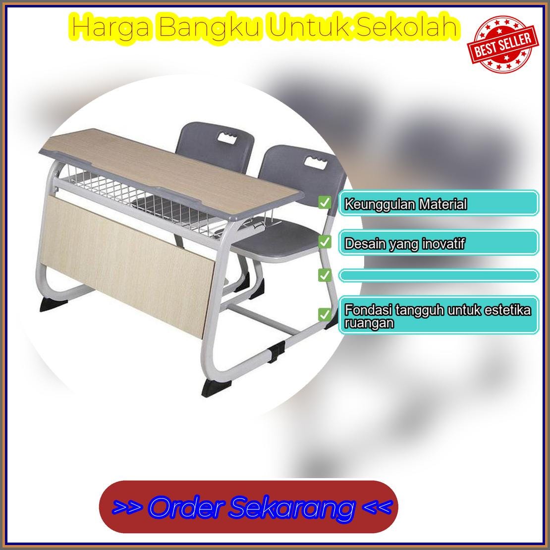 Harga Bangku Untuk Sekolah - Sekolahmejabelajar - Medium