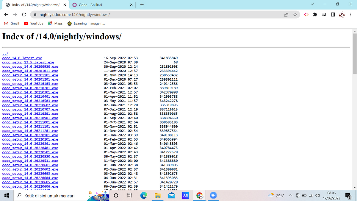 Bagaimana Cara Instal Odoo Versi 14 Pada Windows 10 Secara SOL (Server ... Bagaimana Cara Instal Odoo Versi 14 Pada Windows 10 Secara SOL (Server ...