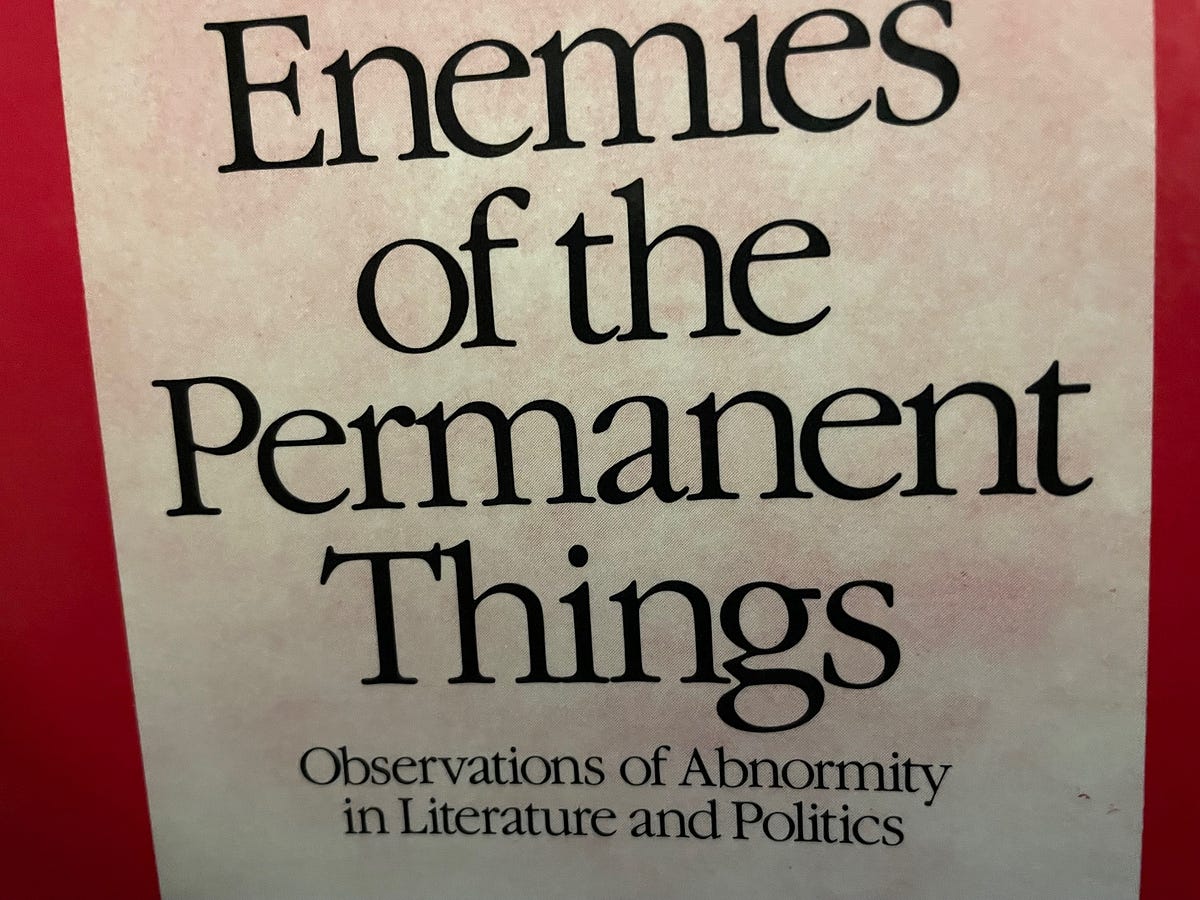 Enemies of the Permanent Things, by Russell Kirk | by Eric Scheske | Medium
