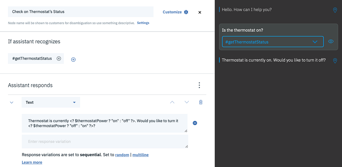 How to Build an Assistant Using IBM Watson (Part 2 of 2) | by Andrew ...