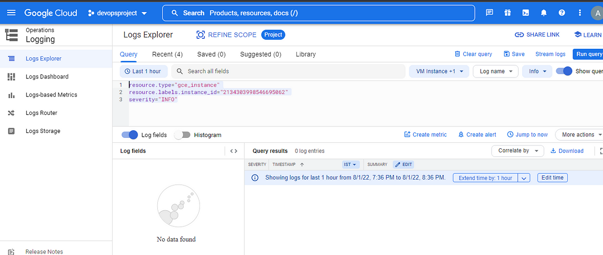Gcp Cloud Logging Cloud Logging By Armaan Mahajan Medium
