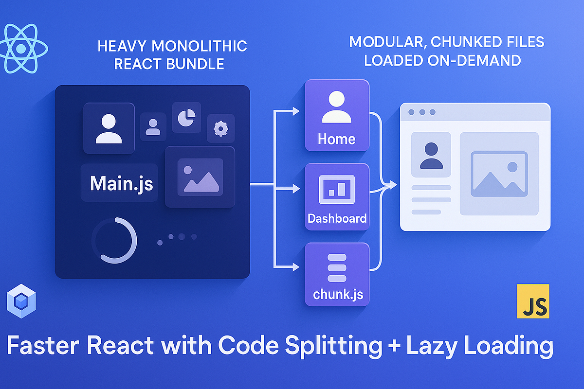 Scaling React Apps with Code Splitting and Lazy Loading | by Bhagya Rana | Medium