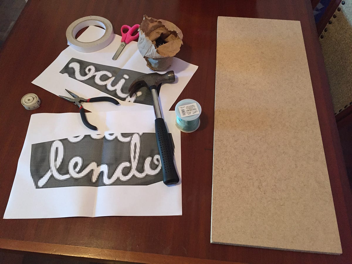 DIY Quadro String Art. Oi pessoal! Tudo bem com vocês? Tempão… | by ...