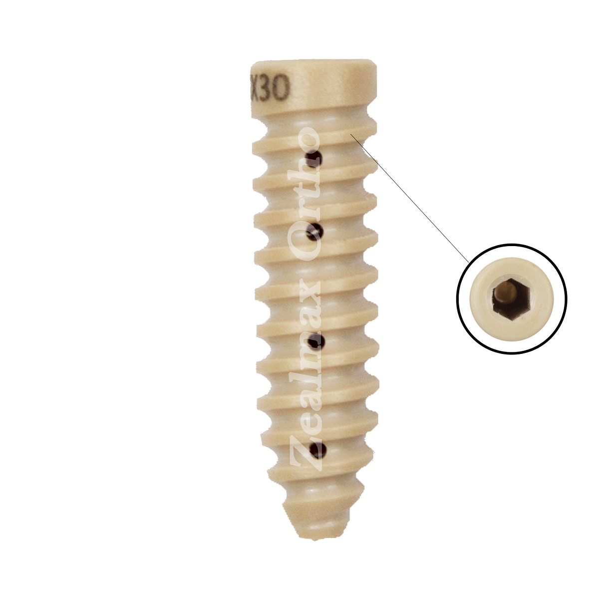 Best peek interference screw in India- Zealmax Ortho - Zealmax Ortho ...
