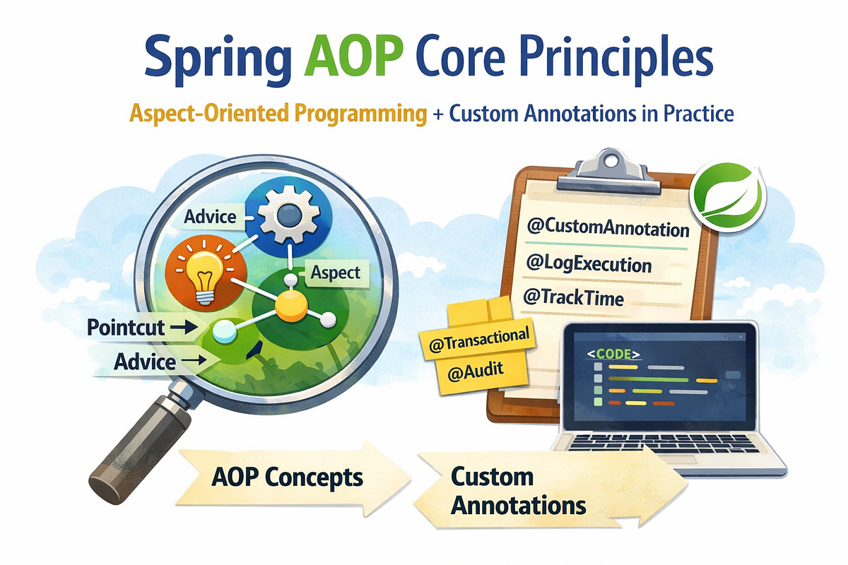 Spring AOP Core Principles: Aspect-Oriented Programming + Custom Annotations in Practice | by ...