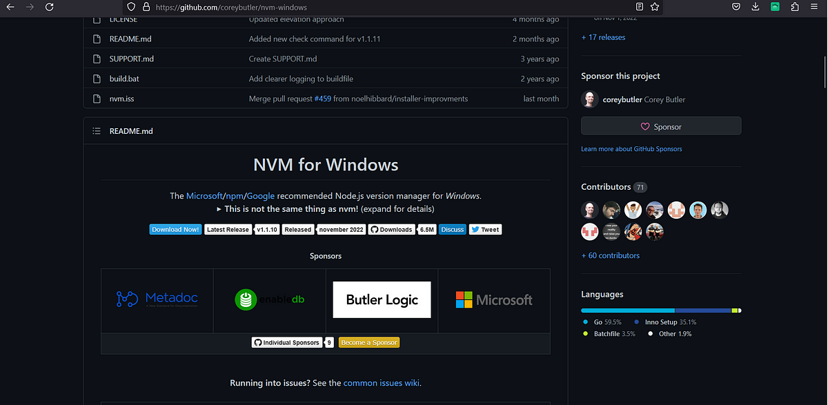 Install Node Js Dengan Node Version Manager Nvm Di Windows By Dias Ma Medium