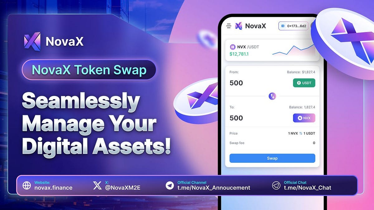 NovaX Token Swap - NovaX - Medium