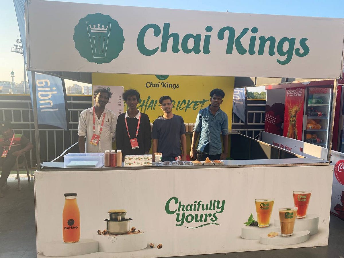 Fuel Up for the Game: Chai Kings Stalls at Chepauk Stadium Offer the ...