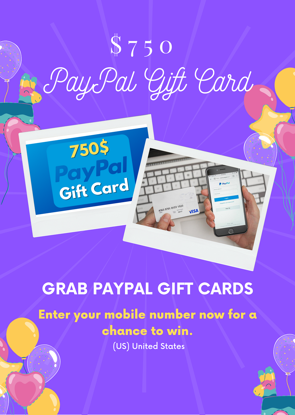 Free Pay pal & Walmart Gift card - Madona Jayasooriya - Medium