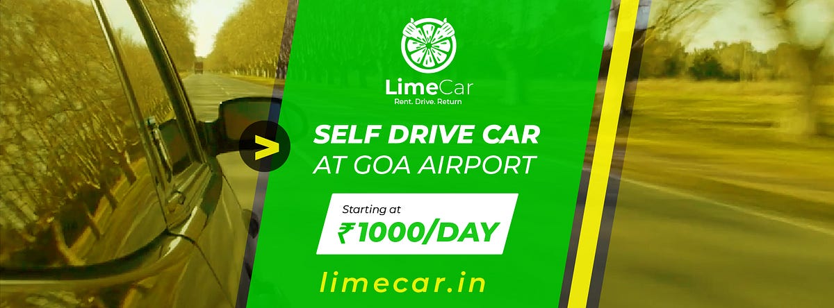 Limecar Self Drive Car Rental in Goa Airport | by Anurag Gupta | Medium