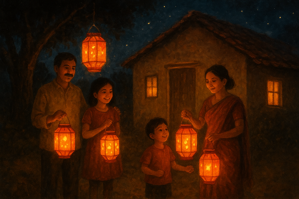 The Lanterns of Love in Small Village | by Srini | Nov, 2025 | Medium