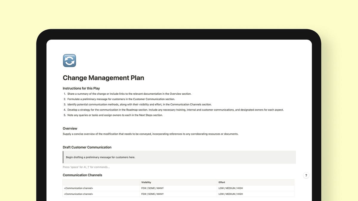Navigating Change Effectively: A Blueprint for Change Management | by ...