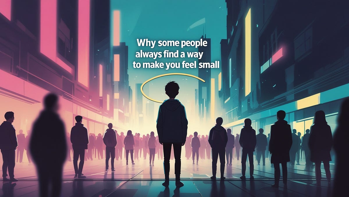 Why Some People Always Find a Way to Make You Feel Small | by Basil ...
