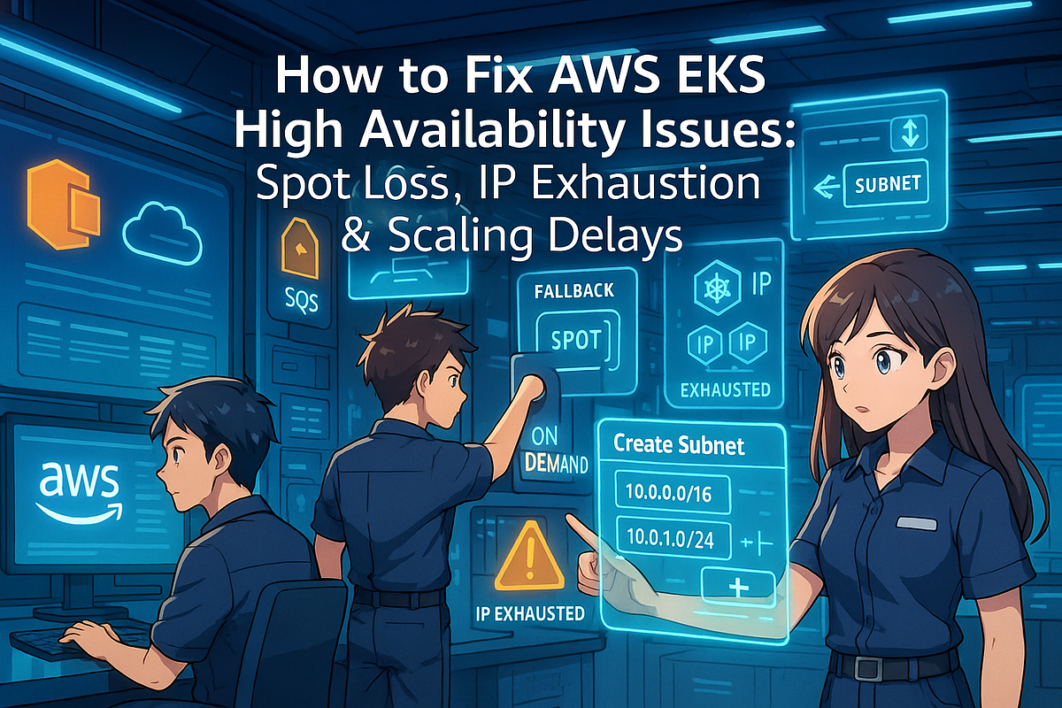 How to Fix AWS EKS High Availability Issues: Spot Loss, IP Exhaustion ...