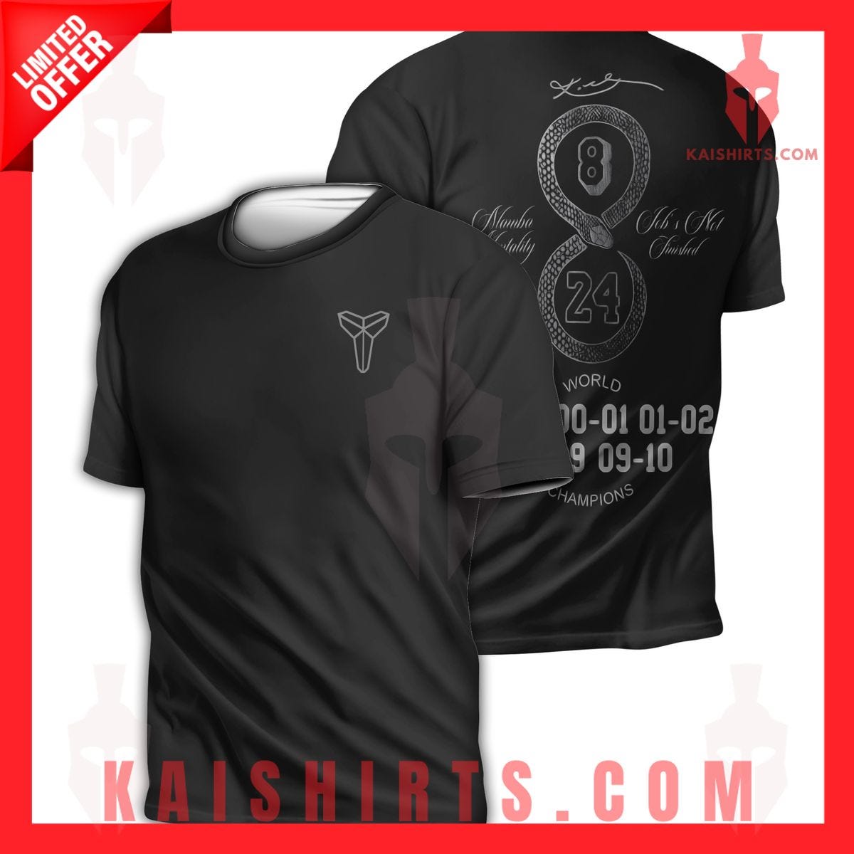 Kobe Bryant Gift of Mamba Shirt. Buy this product here: Kobe Bryant ...