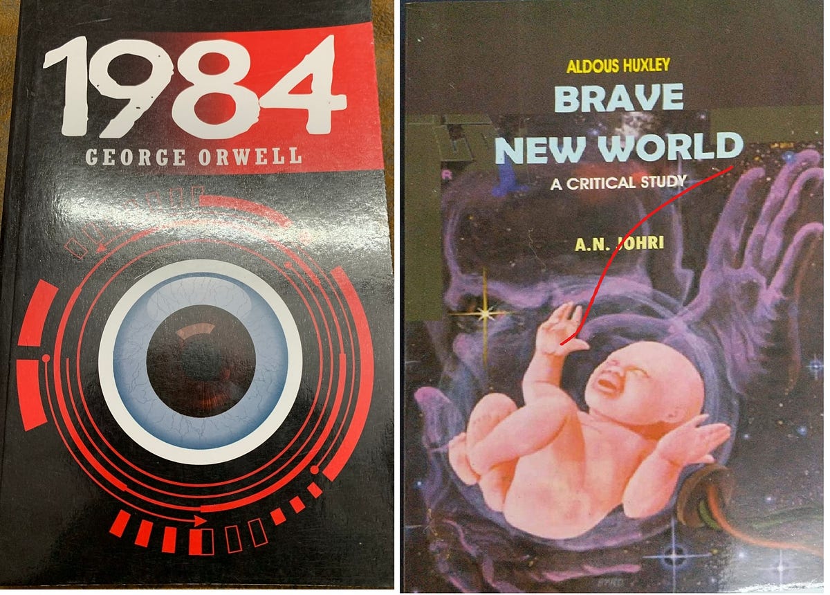 Why Dystopian Novels 1984 & Brave New World Presciented to the Dark ...