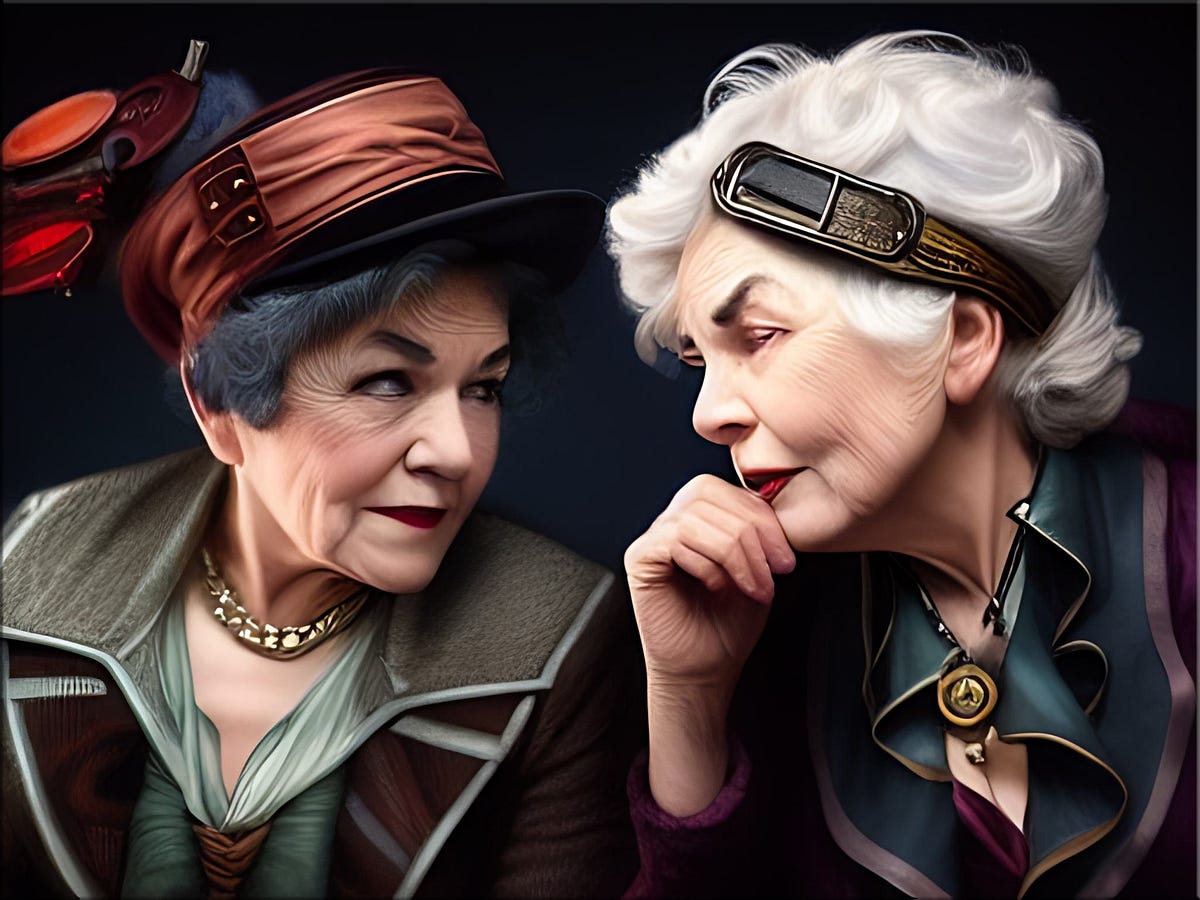 The Battle of the Broads. Esme and Raine are at it again! | by Raine ...