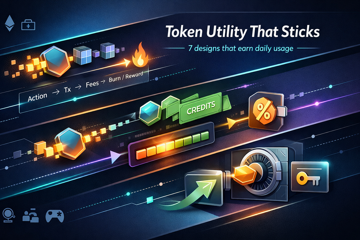 7 Token Utility Designs People Actually Use Daily | by Bhagya Rana | Dec, 2025 | Medium