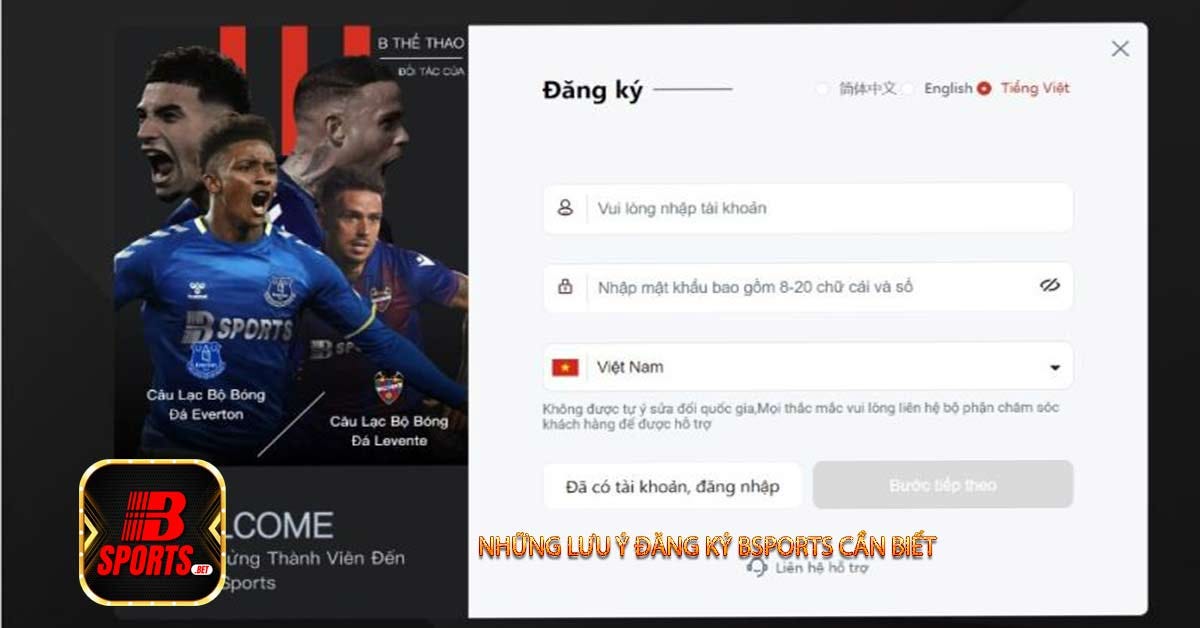 ĐĂNG KÝ BSPORTS — HƯỚNG DẪN ĐĂNG KÝ TÀI KHOẢN NHANH CHÓNG - Bsports - Medium