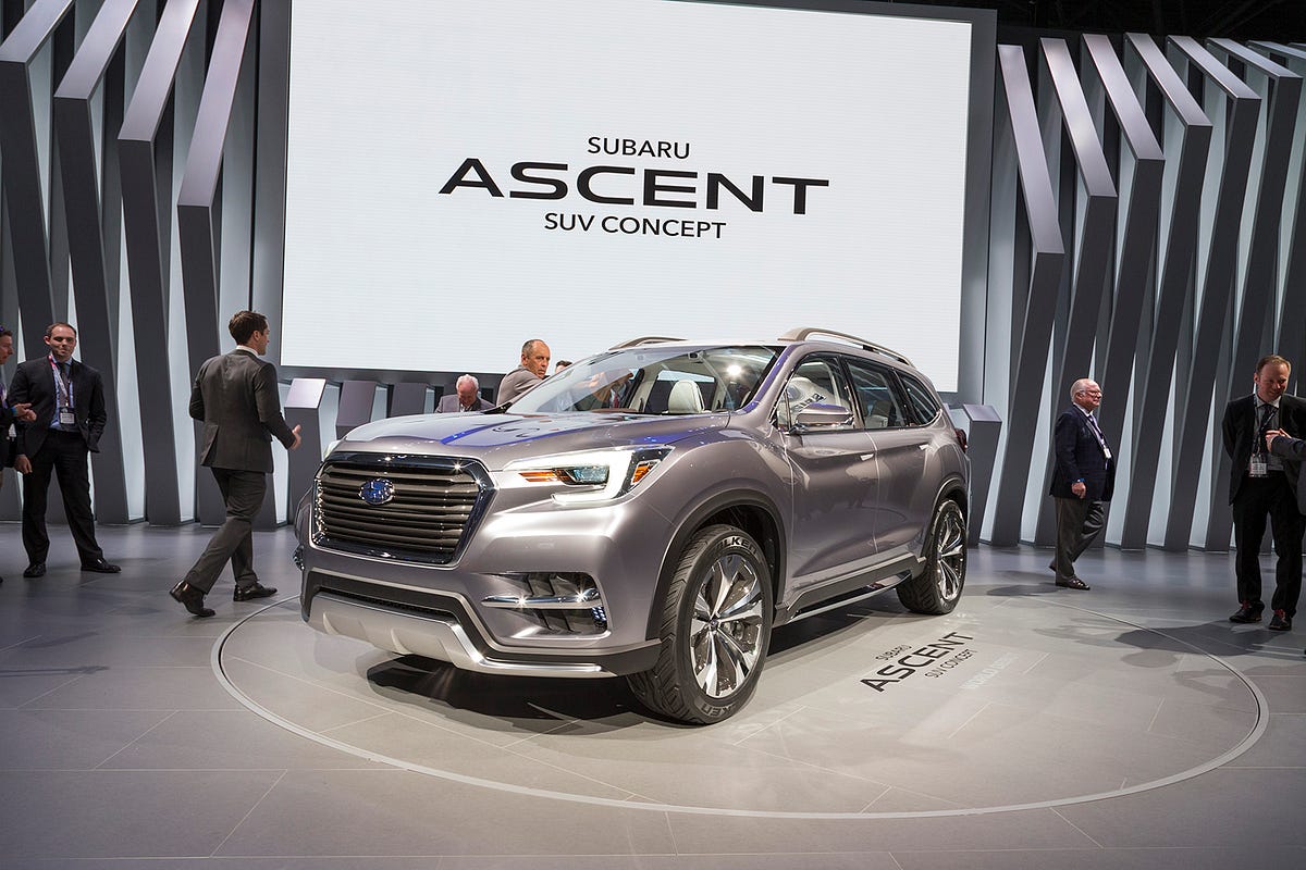 Subaru Ascent Concept First Look. by Jason Kavanagh, Edmunds Vehicle ...