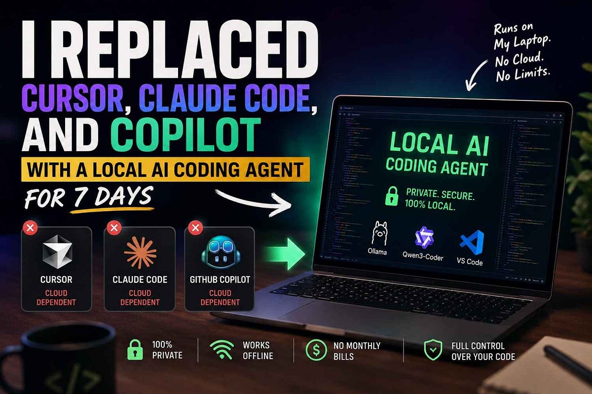 I Replaced Cursor, Claude Code, and Copilot With a Local AI Coding ...
