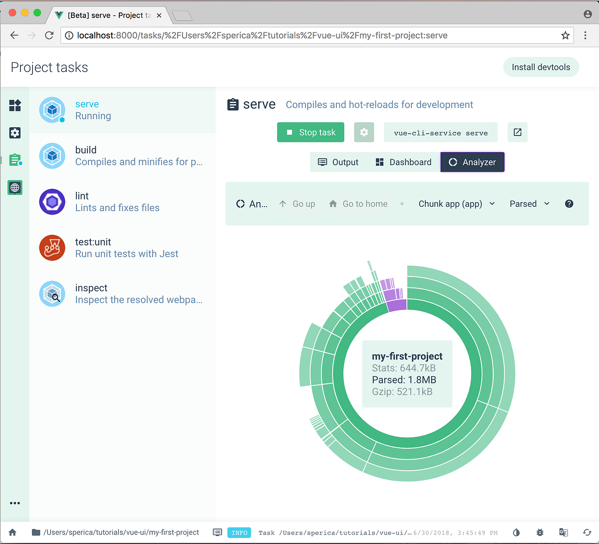 Vue UI: A First Look. With a stable release of Vue CLI… | by Stéphane P ...
