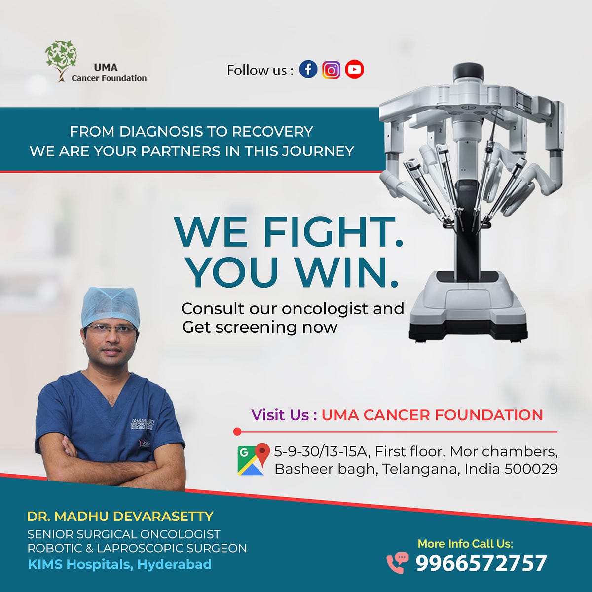 Best cancer doctor in hyderabad | cancer treatment -Dr.madhu ...