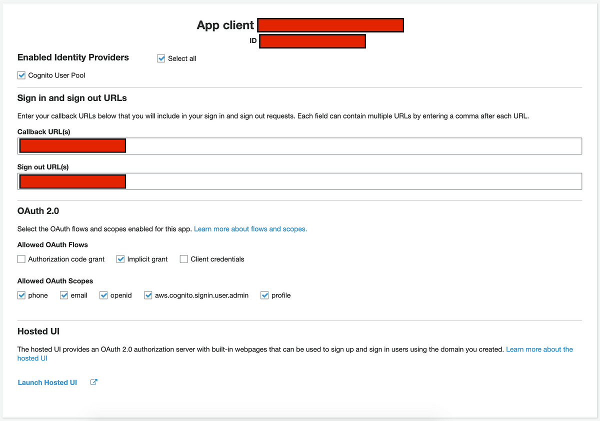 Introduction To Using Aws Cognito Hosted Ui With Amplify Js By George Mccreadie Medium