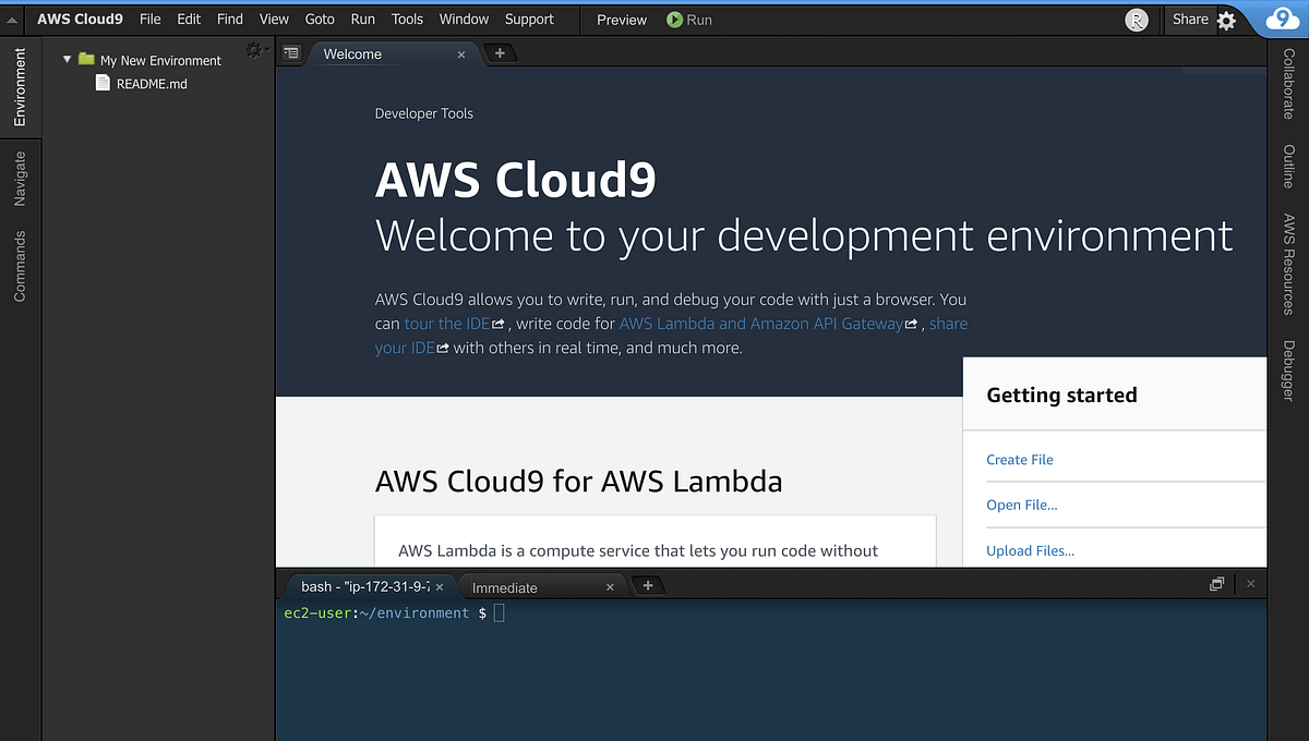 Build a Web Based Development Environment for Angular with AWS Cloud9 ...