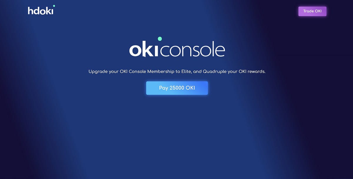 Oki Web3 Payment seamlessly integrated into OKI Console | by HDOKI | May, 2024 | Medium