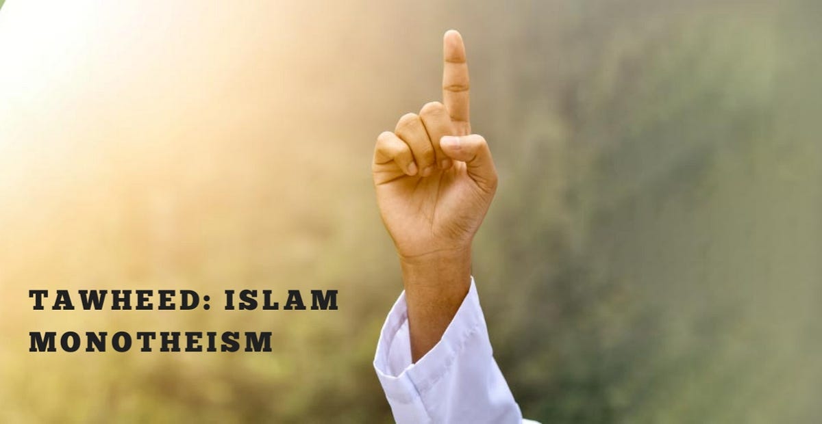 TAWHEED - ISLAM MONOTHEISM (1). "As for those who disbelieve, their ...