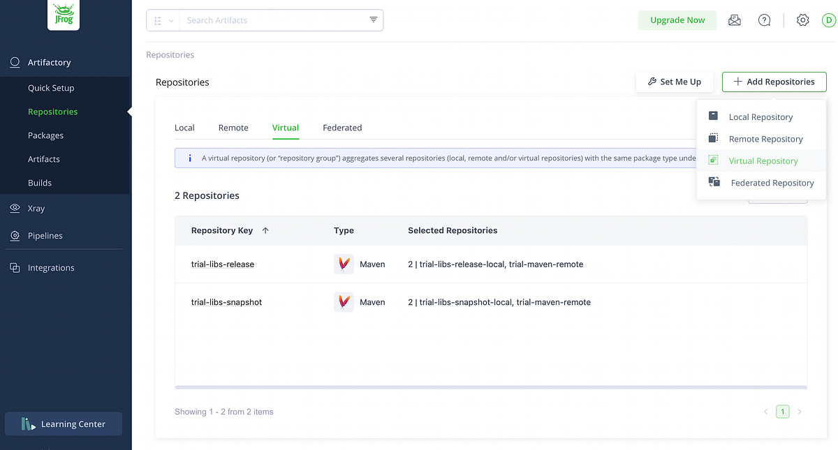 Configuring other projects to use artifact from jfrog | by Anantadurgaprasad | Medium