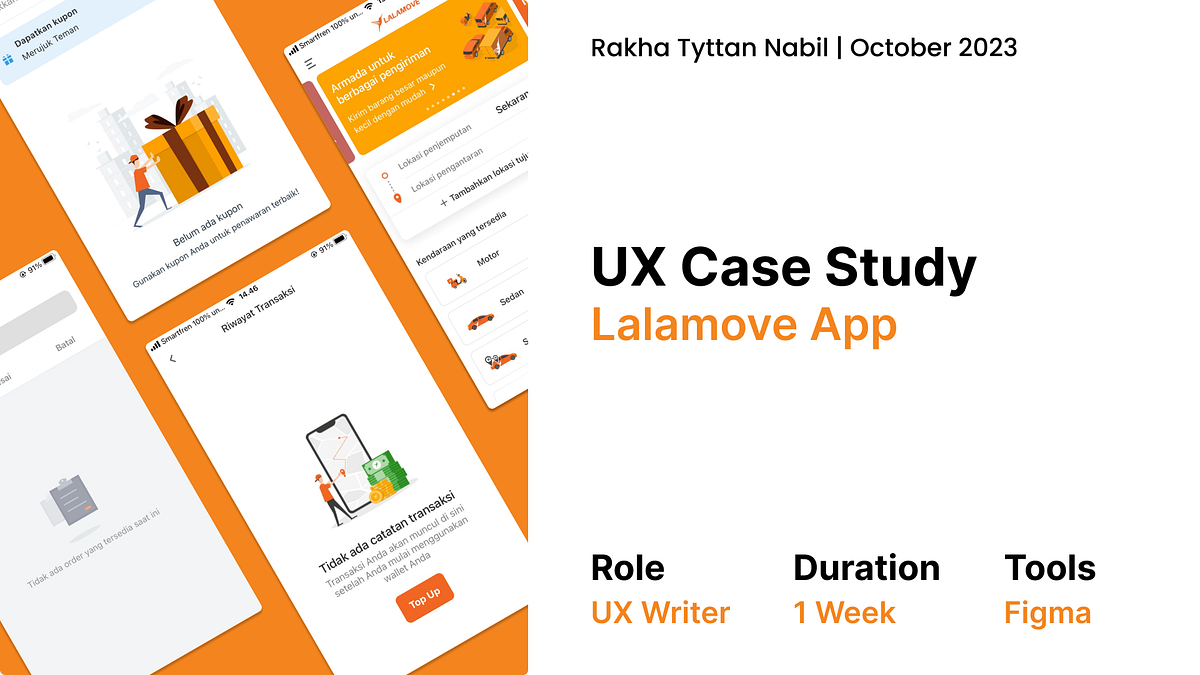 UX Writing Case Study — Redesign Copy Writing in Lalamove App | by Rakha Tyttan Nabil | Medium