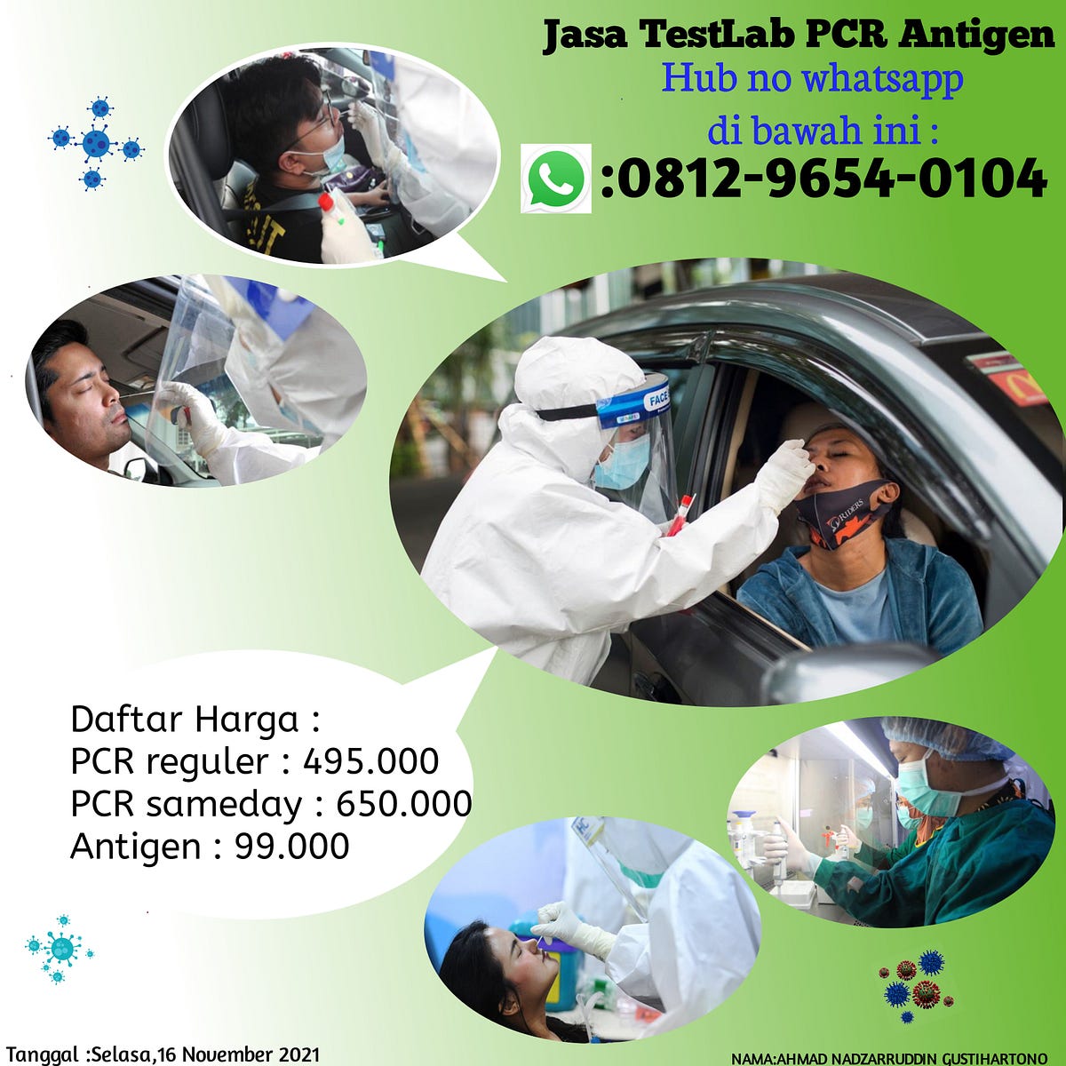 AKURAT.! Wa 0812-9654-0104 Tempat Lab Tes Pcr Antigen Di Periuk | by ...