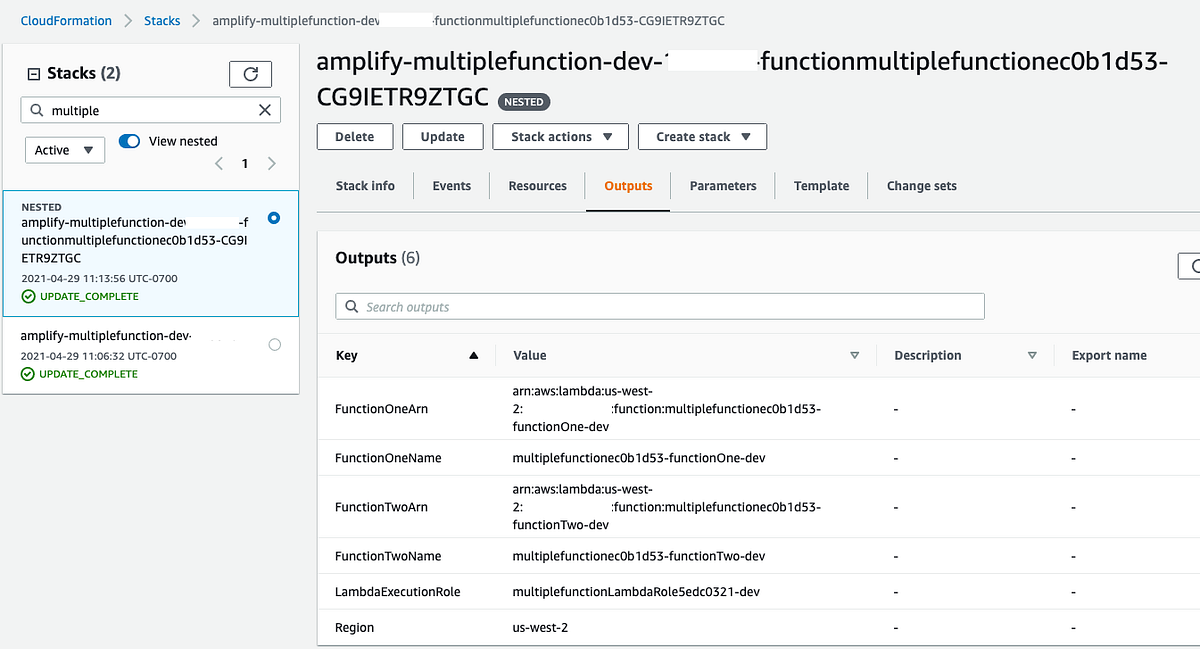 Deploying multiple Lambda functions in one CloudFormation stack | by ...