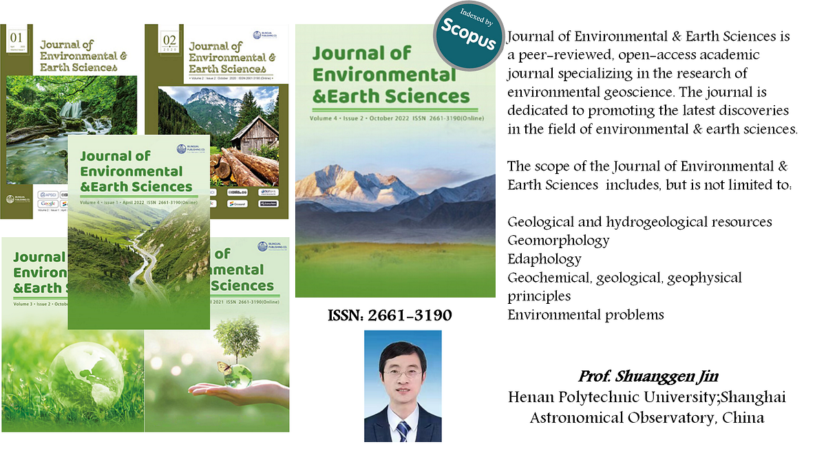 Journal of Environmental & Earth Sciences - Bilingual Publishing Group ...