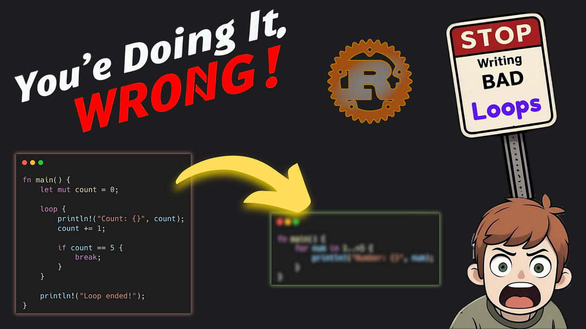 Stop Writing the Same Code 1000 Times: The Rust Loop Secret That Changed Everything | by Vatsal ...