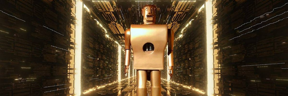 Elektro, a robot built by the Pittsburgh-based Westinghouse Electric ...