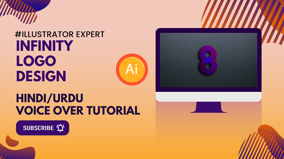 Logo Design | Infinity Logo Illustrator in Urdu/Hindi # ...