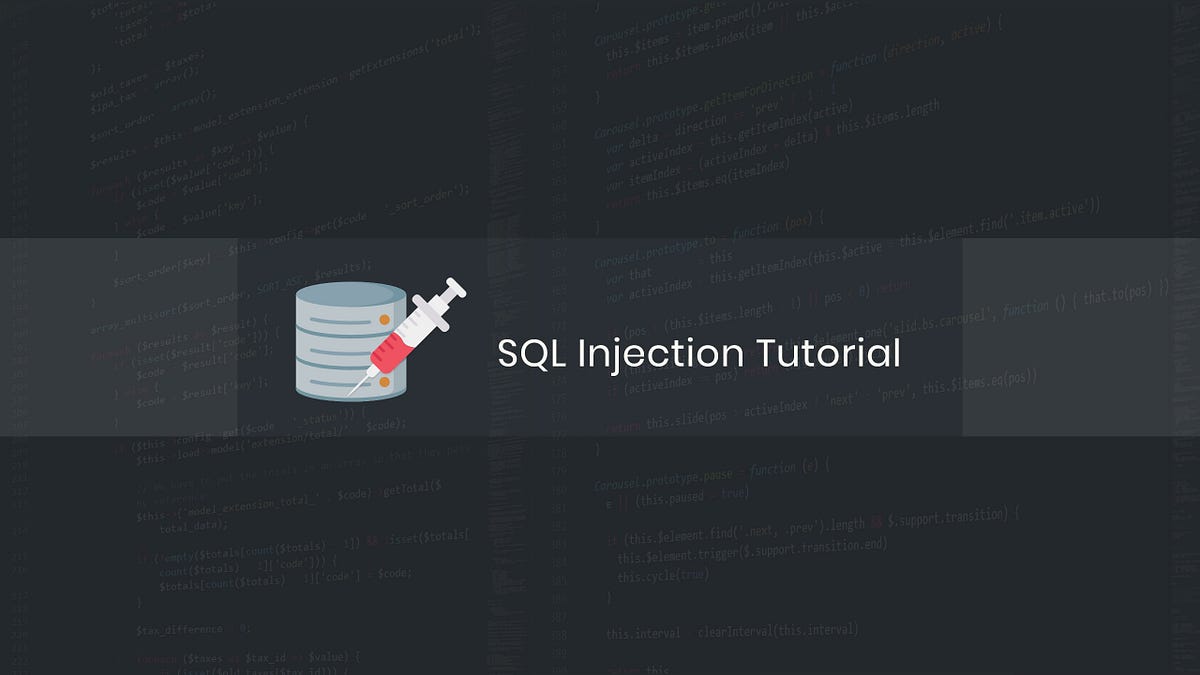 SQL Injection using sqlmap. SQL injection ဆိုတာကတော့ Website… | by Min Thit Tun | Medium