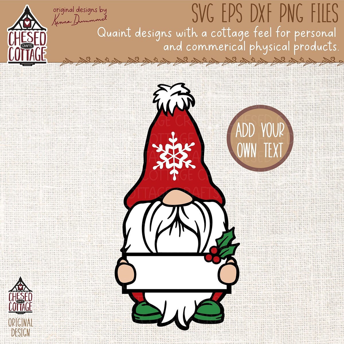 Christmas Gnome SVG, Christmas SVG, Gnome Holding Sign SVG, Holiday ...