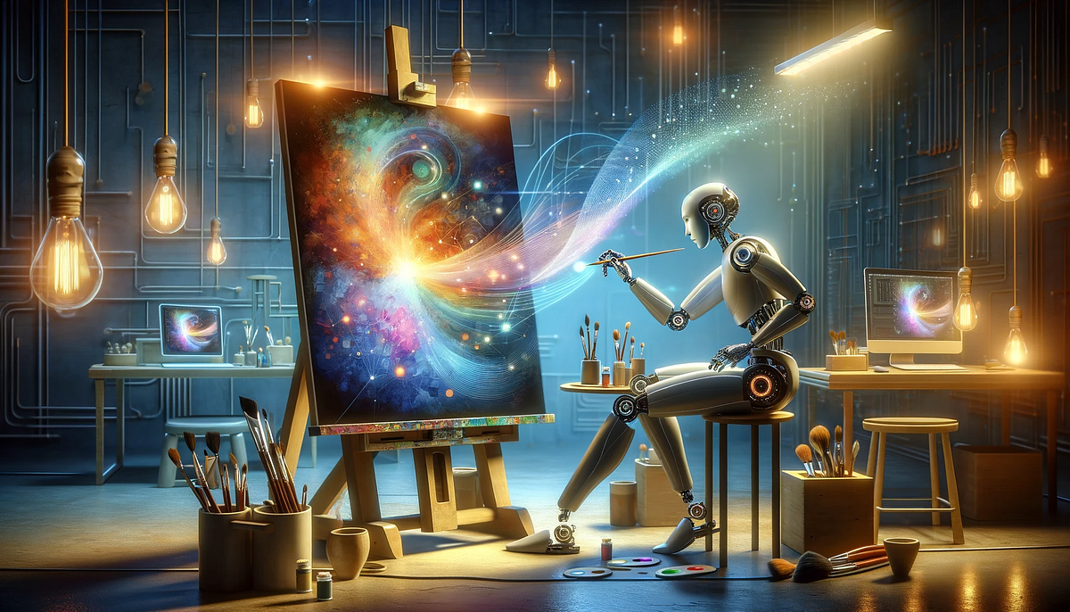 Unleashing Creativity — AI’s Role in the Artistic World | by Rich Brown ...
