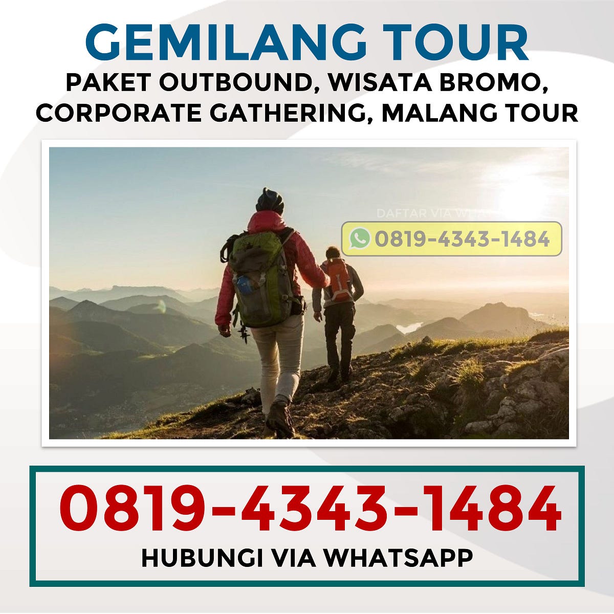 Hub 0819-4343-1484, Jasa Outbound Gathering Malang | by Farisa Gmacademy | May, 2023 | Medium